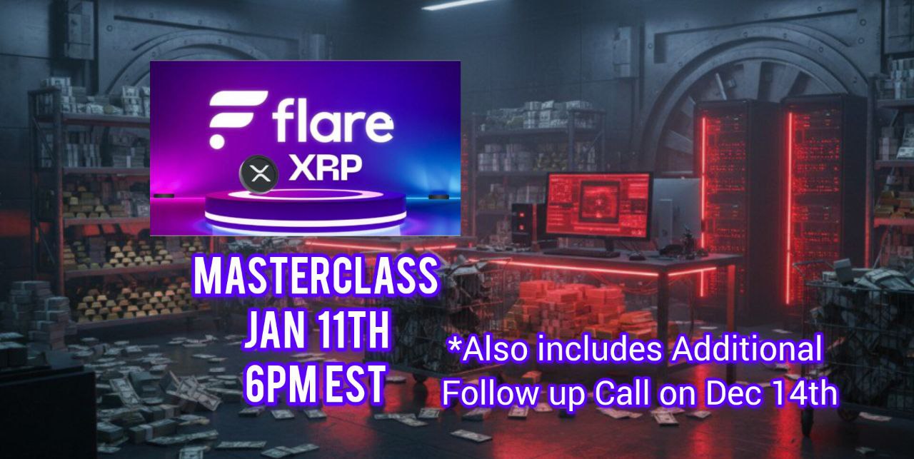 Flare Network Masterclass Plus Follow Up Call (Early Bird)